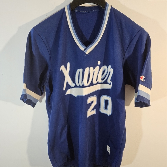 Champion | Shirts | Vintage 8s Champion Ncaa Xavier Musketeers Baseball ...